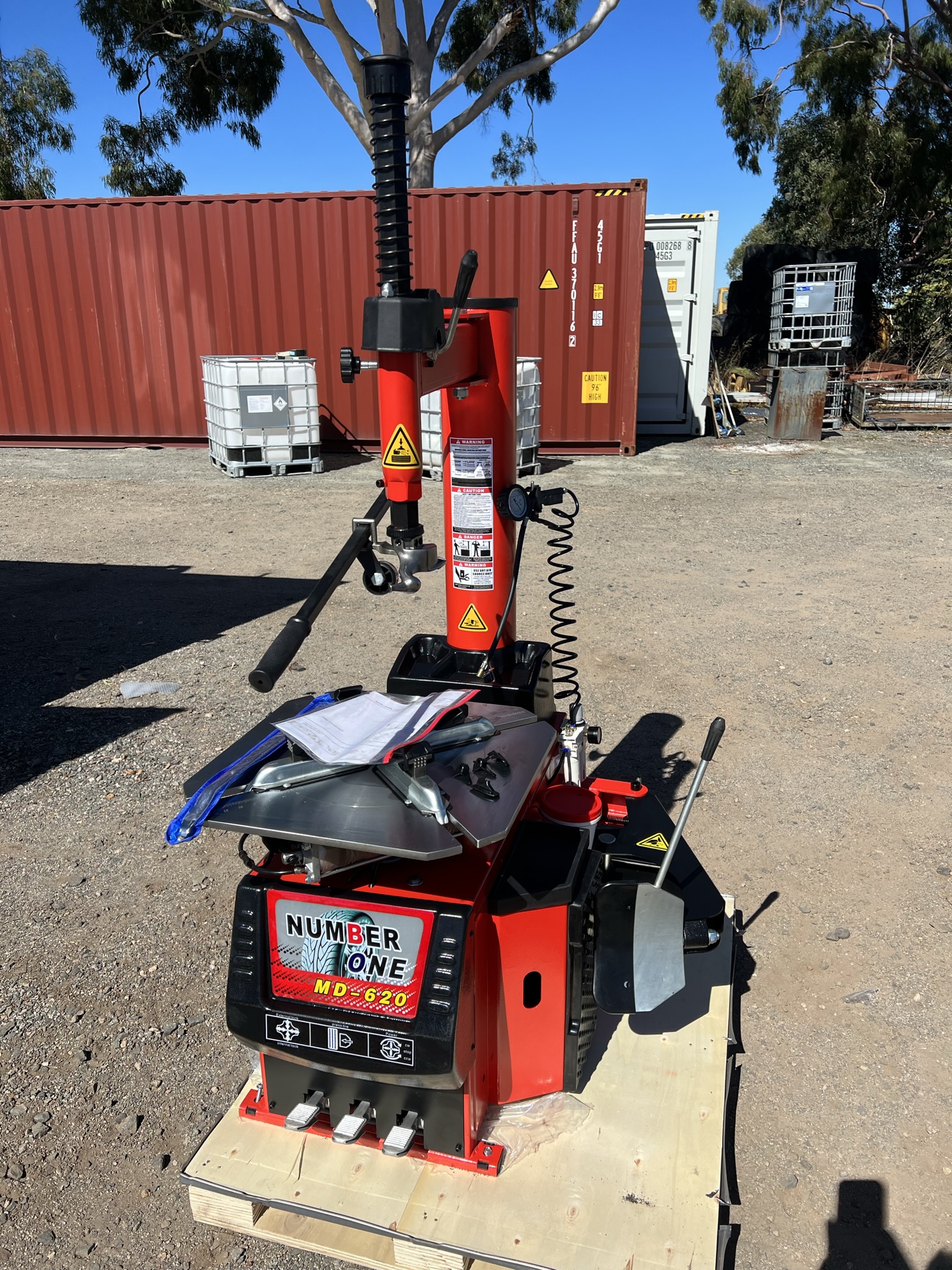 Tyre Changer Machine - Single Phase - Perth Equipment Sales