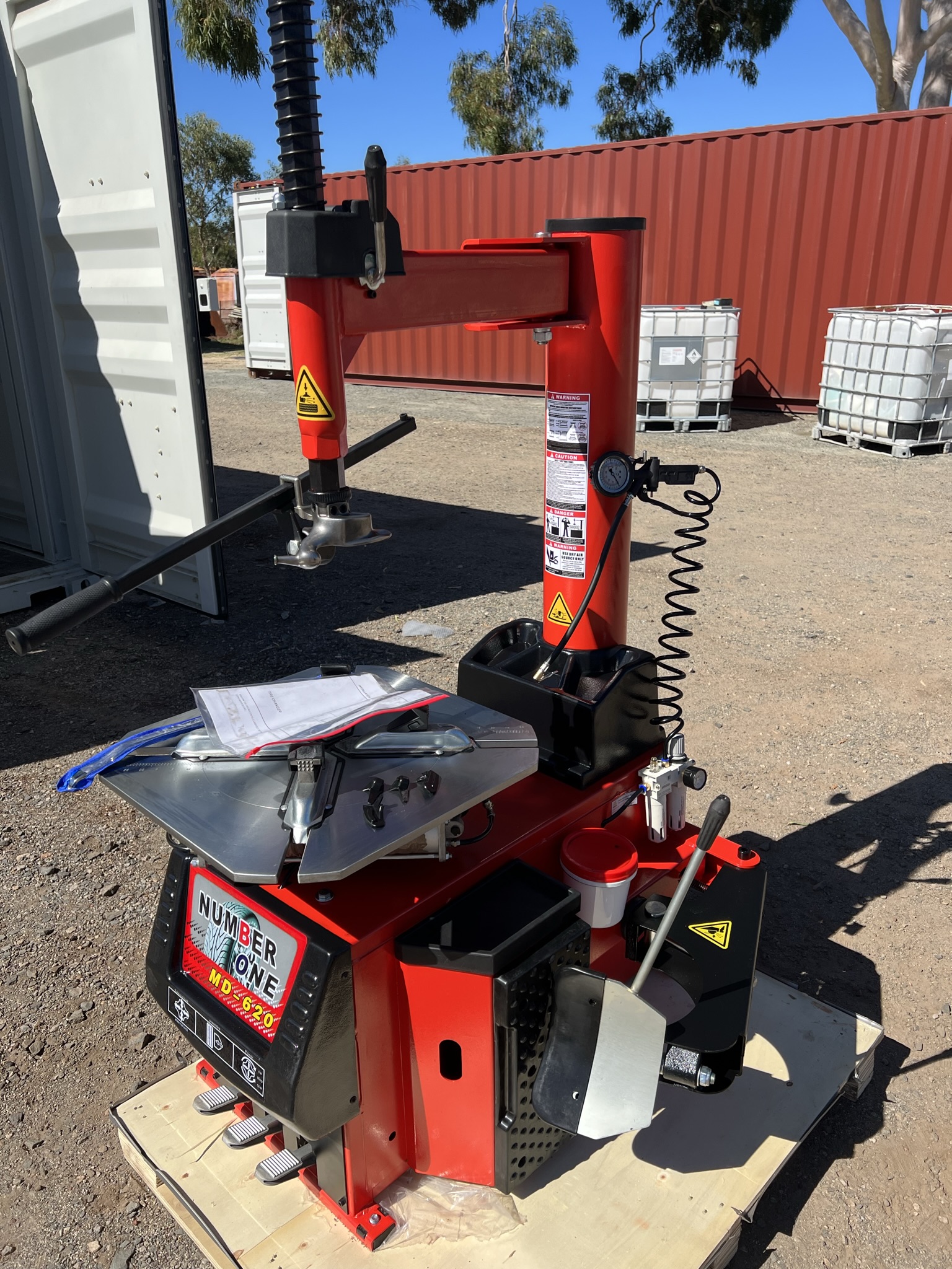 Tyre Changer Machine - Single Phase - Perth Equipment Sales