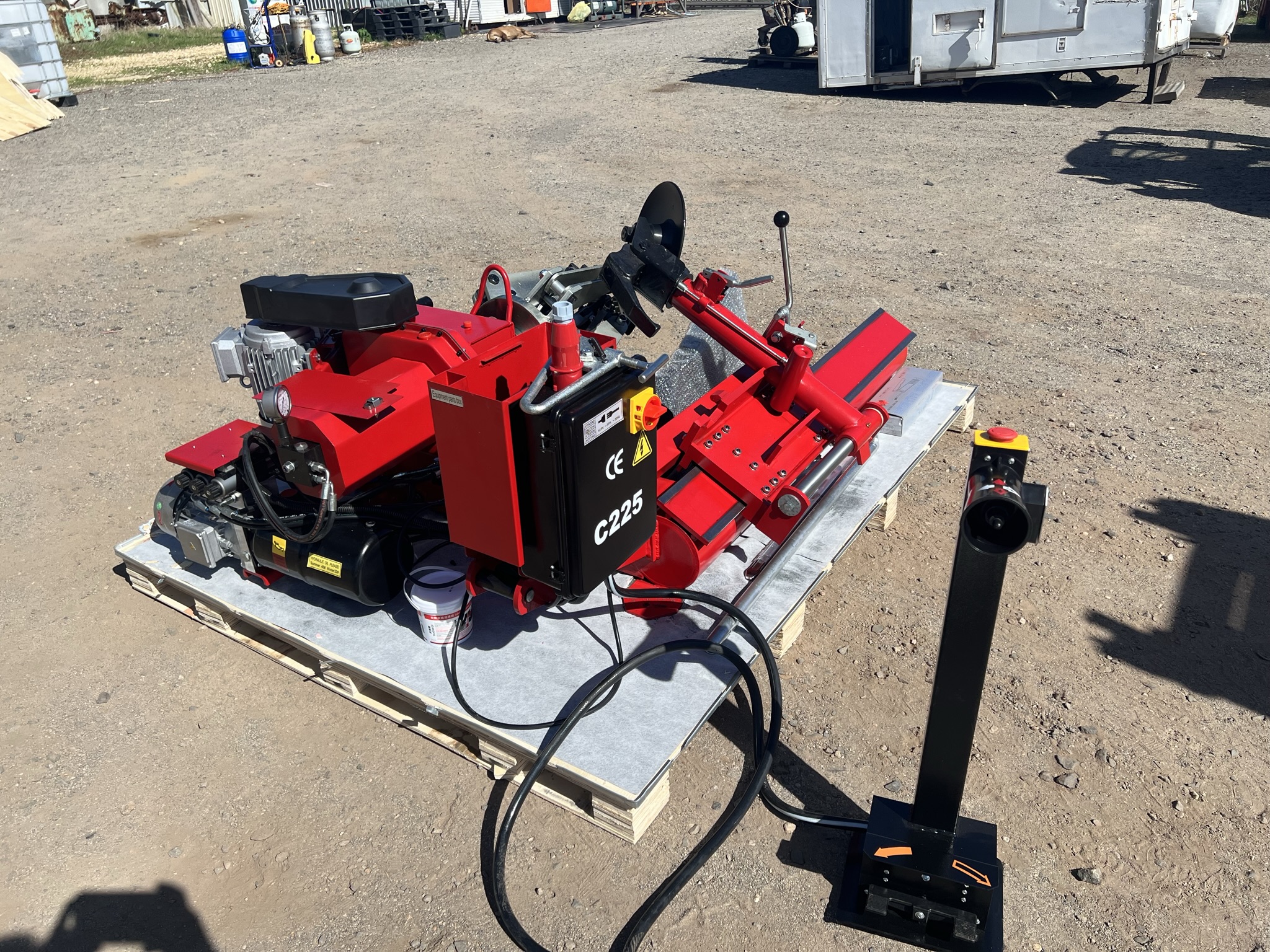 Truck Tyre Changing Machine - Single Phase - Perth Equipment Sales