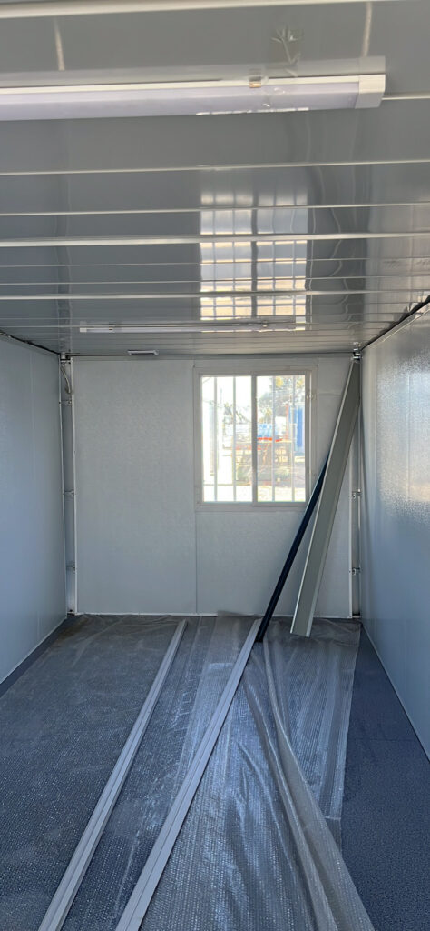 5.8 x 2.45 Flat Pack Site Office / Donga / Transportable Building ...