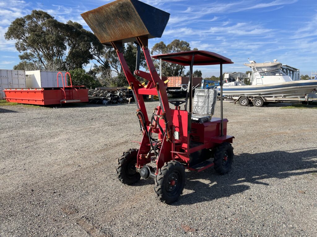 400KG Electric Mini Loader Manual Hitch - Perth Equipment Sales