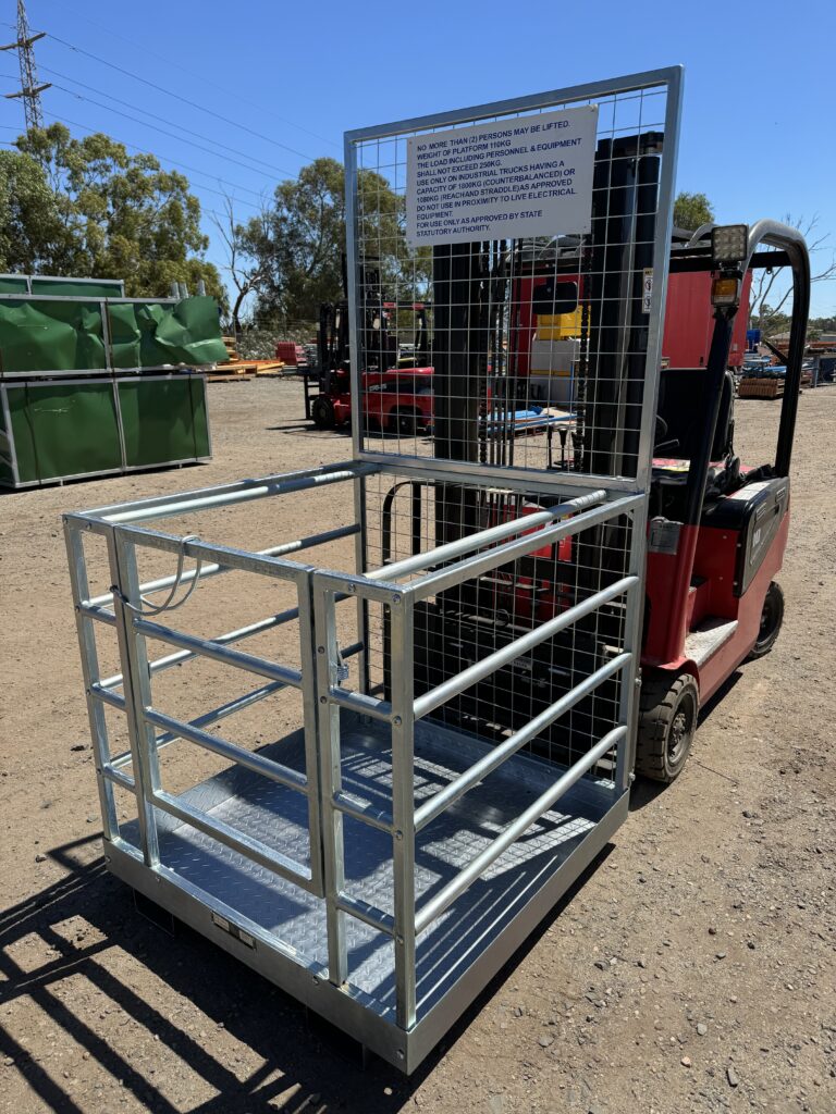 Forklift Man Cage / Safety Cage - Perth Equipment Sales
