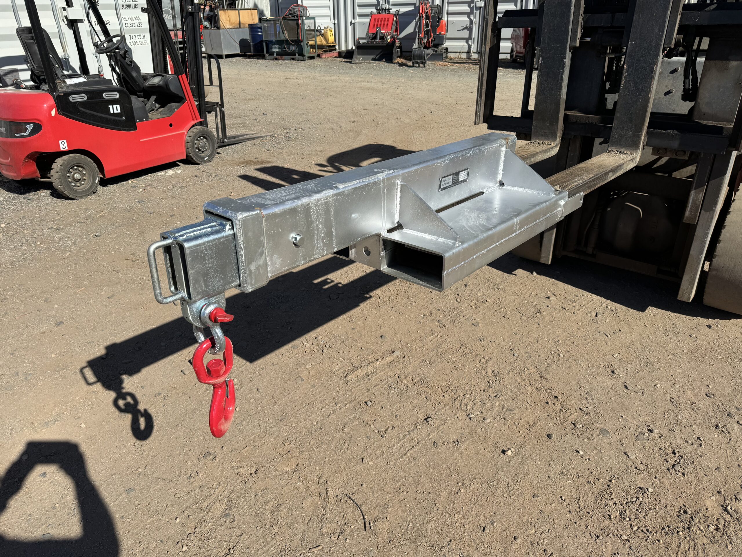 Forklift Crane Jib Attachment (Short) - Perth Equipment Sales