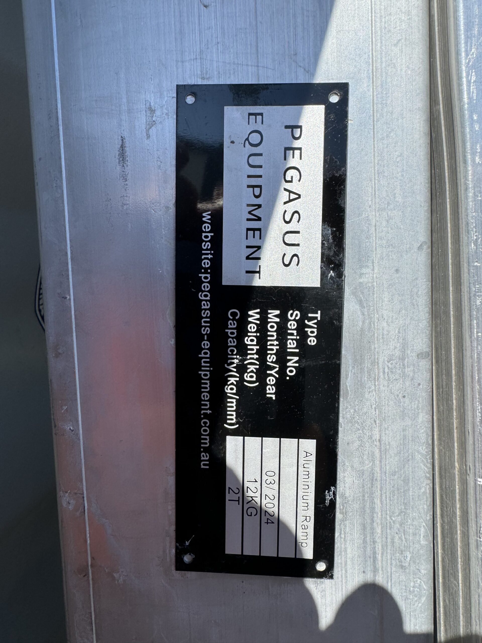 Aluminium Loading Ramps Pair 2000kg 2000mm - Perth Equipment Sales