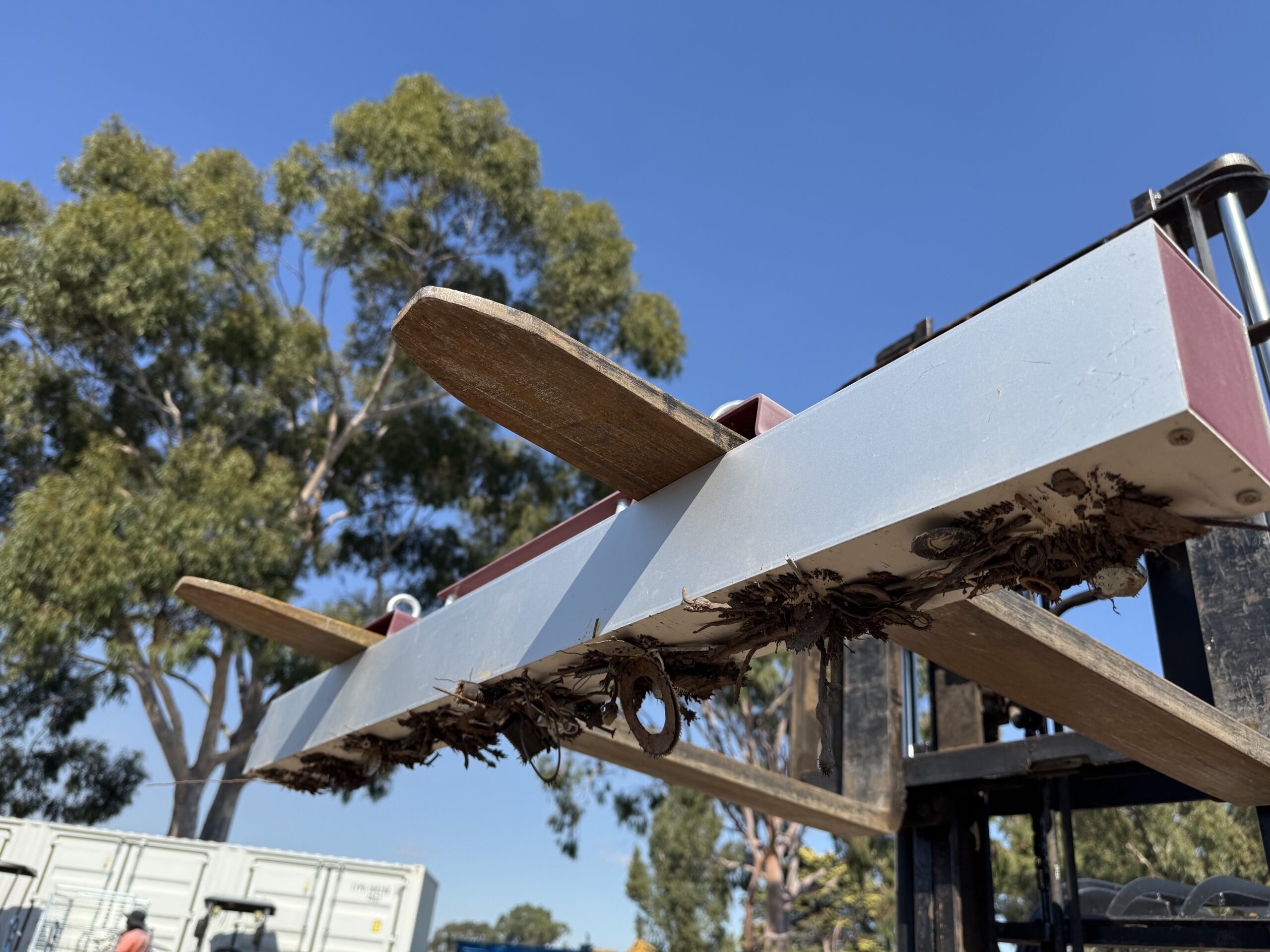 Forklift Magnetic Sweeper Attachment - Perth Equipment Sales